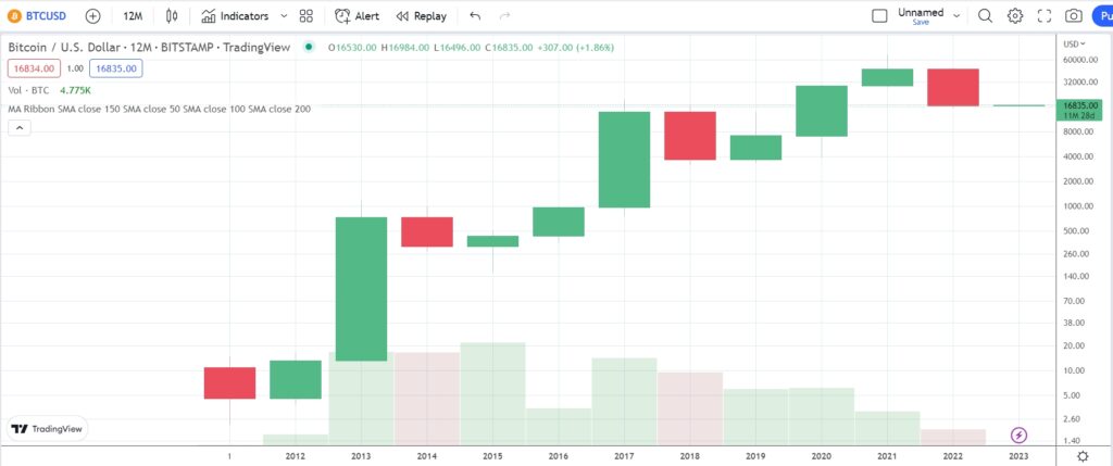 Bitcoin Analysis – January 2023 – Rodgers Writing